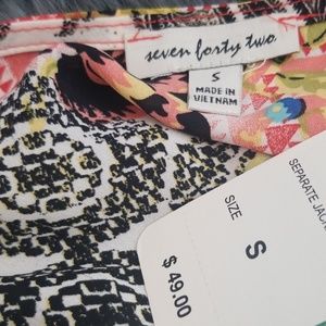 seven forty two | Tops | Nwt Seven Forty Two Wrapkimono | Poshmark